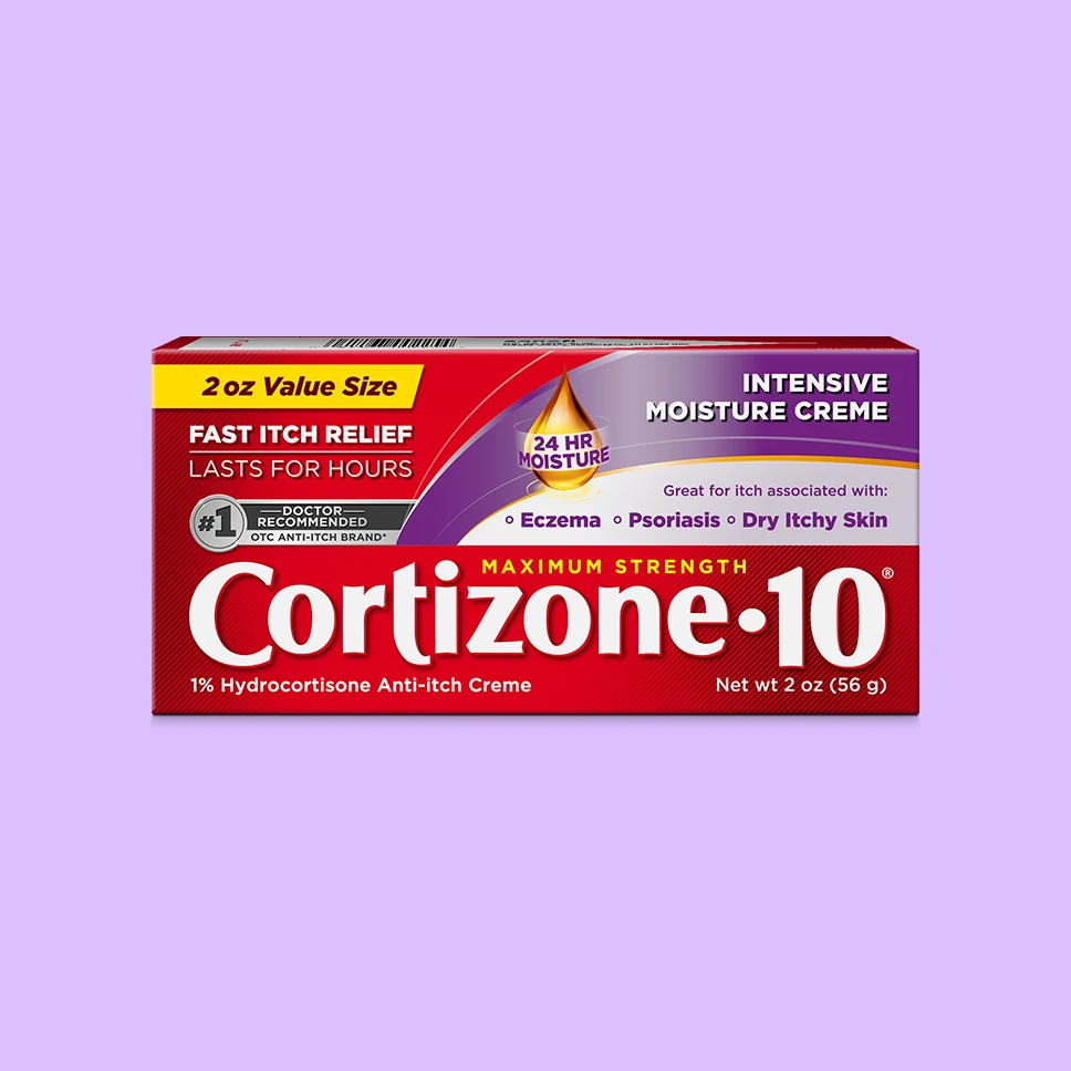 Anti-Itch Cream With 24 Hour Moisture | Cortizone-10®