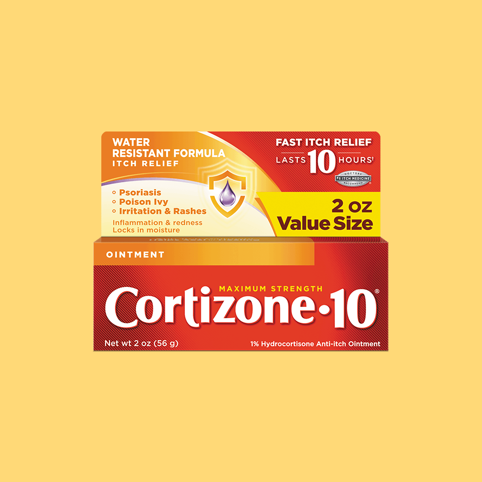 Maximum Strength 1% Hydrocortisone Anti-Itch Ointment | Cortizone-10®